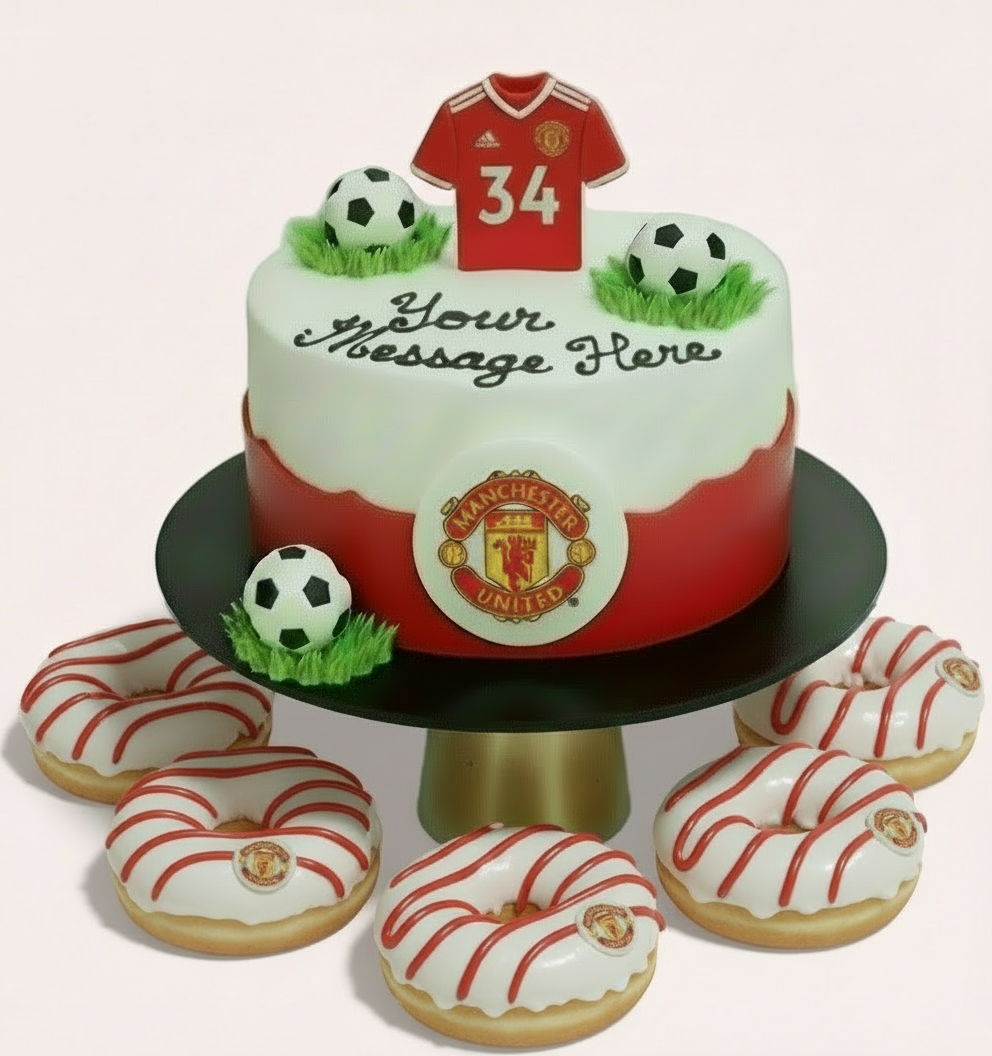 Manchester United Cake – Freddie's CakeShop
